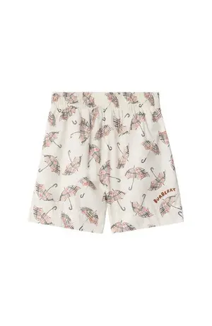 Burberry Cotton Umbrella Shorts