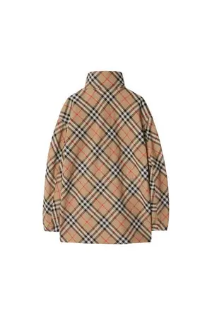 Burberry Check Twill Jacket - Sand