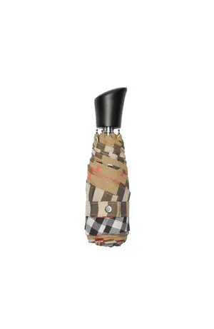 Burberry Check Folding Umbrella