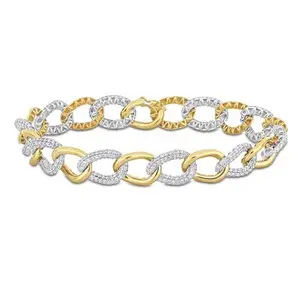 JULIANNA B. Diamond Link Bracelet - 14k Gold