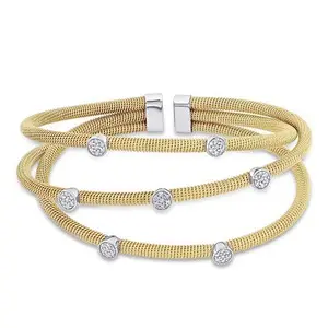 JULIANNA B. Diamond Bangle Bracelet - 14k Yellow Gold