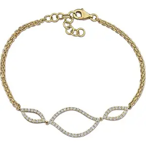 JULIANNA B. Diamond Bracelet - 14k Yellow Gold