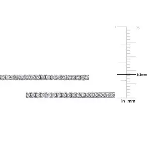 JULIANNA B. 1 Ctw Diamond Bangle 14k Two-tone