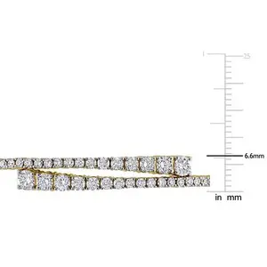 JULIANNA B. 14k Diamond Bangle Bracelet