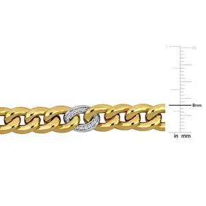 JULIANNA B. Diamond Curb Link Bracelet 14k
