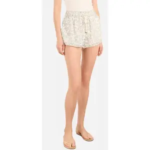 Cami Nyc Cotton & Silk Drawstring Shorts