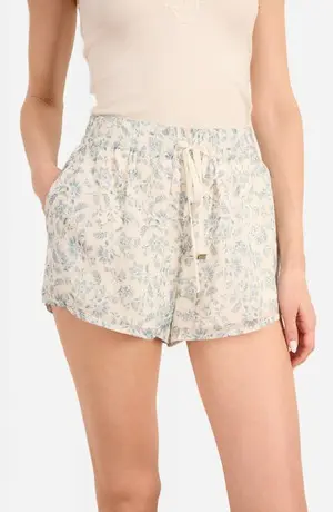 Cami Nyc Cotton & Silk Drawstring Shorts