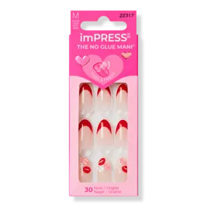 Kiss Impress Design Valentine's Day Press On Nails - Lover