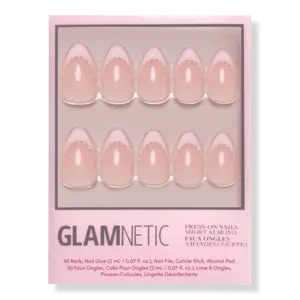 GLAMNETIC Pink Me Up Press-on Nails - One-color