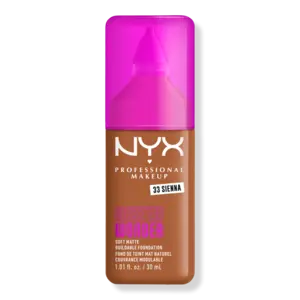 NYX PROFESSIONAL MAKEUP Make 'em Wonder, 24h Soft Matte Foundation Sienna