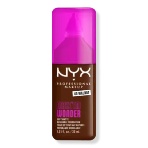 NYX PROFESSIONAL MAKEUP Make 'em Wonder, 24h Soft Matte Foundation Walnut