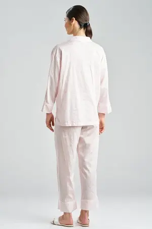 Natori Infinity Cotton Sateen Notch Pj