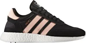 Adidas Iniki Runner Sneakers - Core Black/haze Coral/footwear White