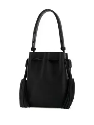 Valentino Garavani Small Leather Bucket Bag - Black