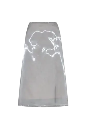 Fabiana Filippi Shimmering-finish Midi Skirt