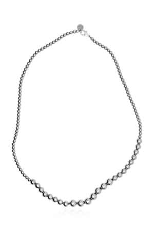 Lié Studio The Olivia’ Beaded Necklace - Silver