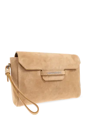 Dsquared2 Suede Handbag - Beige