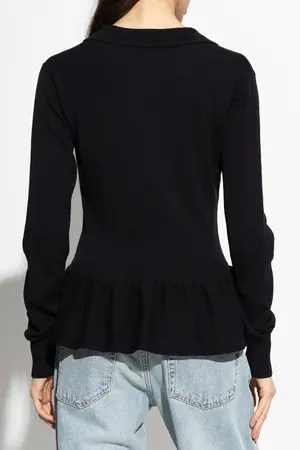 ROTATE BY BIRGER CHRISTENSEN Peplum Sweater