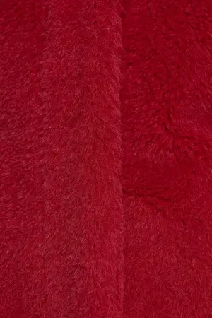 Max Mara Fur Coat - Red