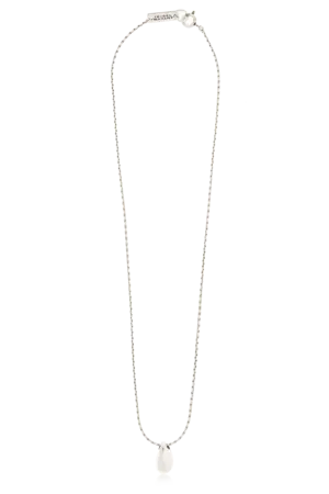 Isabel Marant Brass Necklace With Smooth Drop