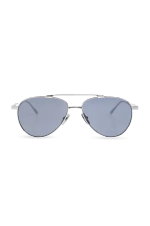 LEISURE SOCIETY Lucienne Aviator Sunglasses - Silver