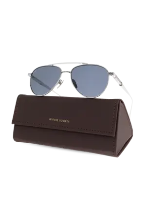 LEISURE SOCIETY Lucienne Aviator Sunglasses