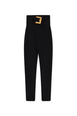 Balmain Trousers With Decorative Belt