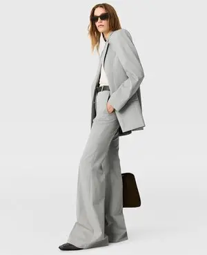 Stella McCartney Mid-rise Bootcut Trousers - Sage