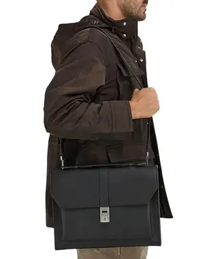 FERRAGAMO Hug Briefcase - Nero