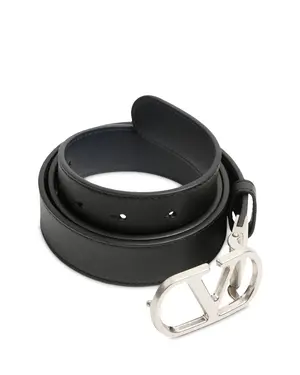 Valentino Garavani Reversible Leather Monogram Belt