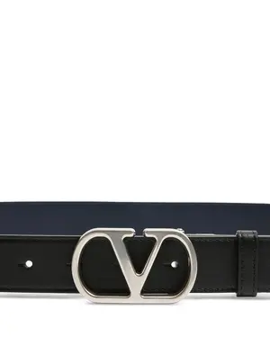 Valentino Garavani Reversible Leather Monogram Belt