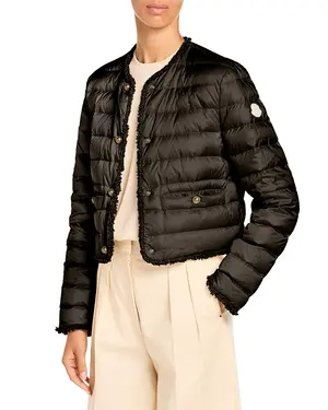 Moncler Fleurs Jacket - Black