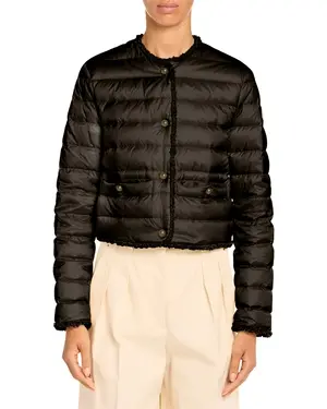 Moncler Fleurs Jacket - Black