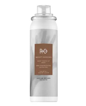 R+Co Bright Shadows Root Touch Up Spray - Medium Brown