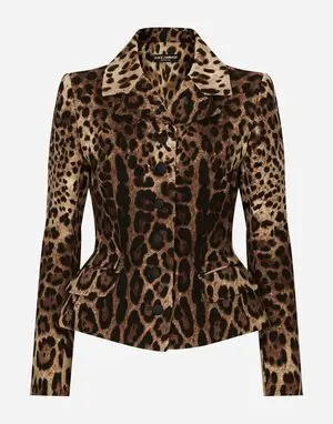 Dolce & Gabbana Animal Print Jackets For Women