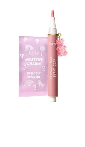 TARTE Tarte Maracuja Juicy Lip Gloss With Charms In Pink Lemonade. Pink Lemonade