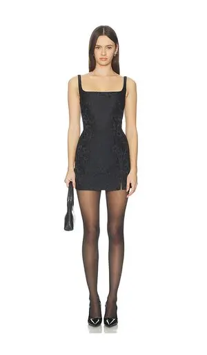 Amanda Uprichard Rhonda Romper - Black