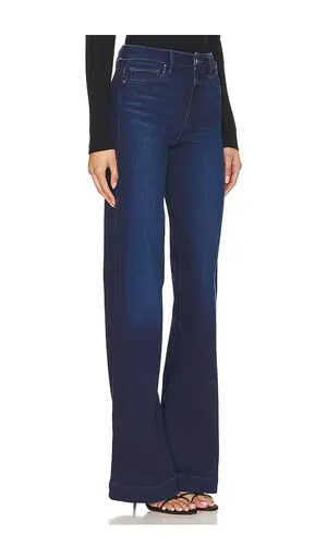Paige Leena Petite Wide Leg Jeans