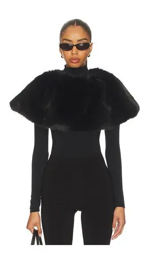 Adrienne Landau Luna Shawl - Jet Black