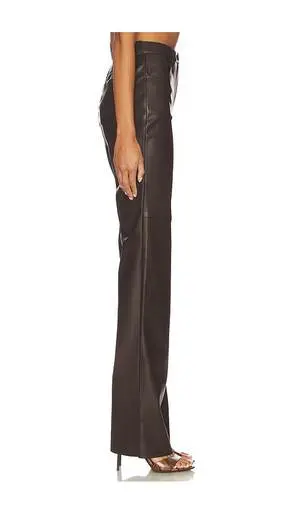 CULTNAKED Killa Faux Leather Pants - Bitter Chocolate