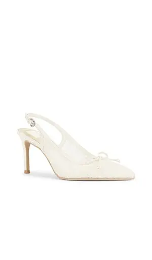 Dolce Vita Yela Slingback Pump - White