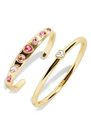 Baublebar Set Of 2 Cuff Bracelets - Pink