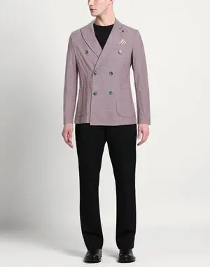 DISTRETTO 12 Blazer With Striped Pattern