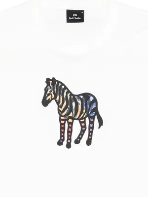 Paul Smith Zebra Organic Cotton T-shirt