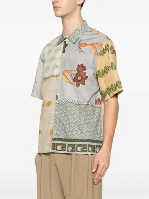 Paul Smith Printed Cotton Shirt - Multi