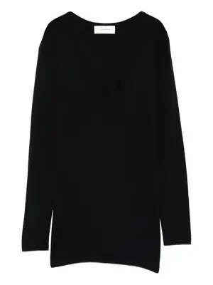 LISA YANG Amalea Cotton And Cashmere Sweater - Black