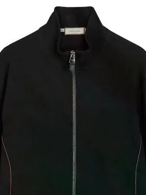 Canali Zip-up Sweatshirt With Pipe Detail