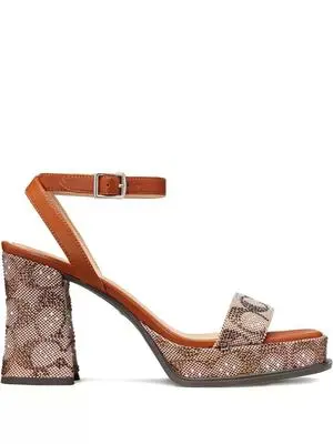 COACH Logo-patterned Platform Sandals