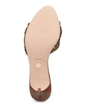 Veronica Beard Tia Woven Mules
