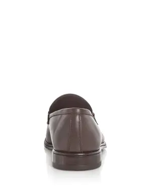 FERRAGAMO Turner Gancini Leather Loafers